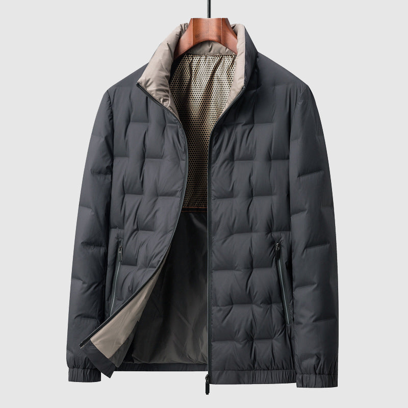 Warme Daunenjacke für Herren – Falkenstein