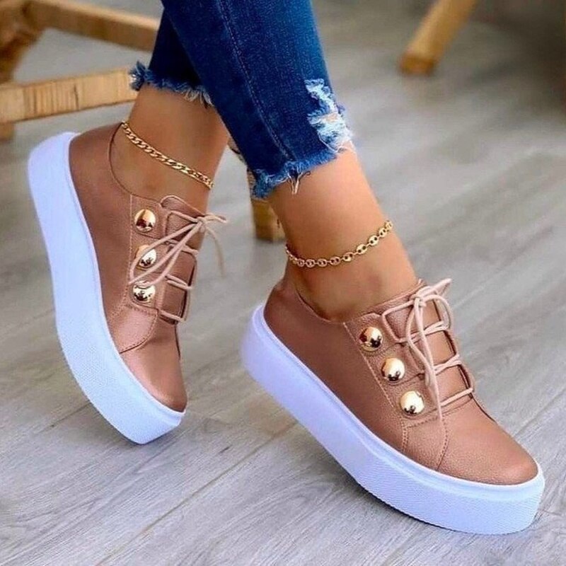 Elegante und farbenfrohe Damen Sneaker aus Leder – Falkenstein